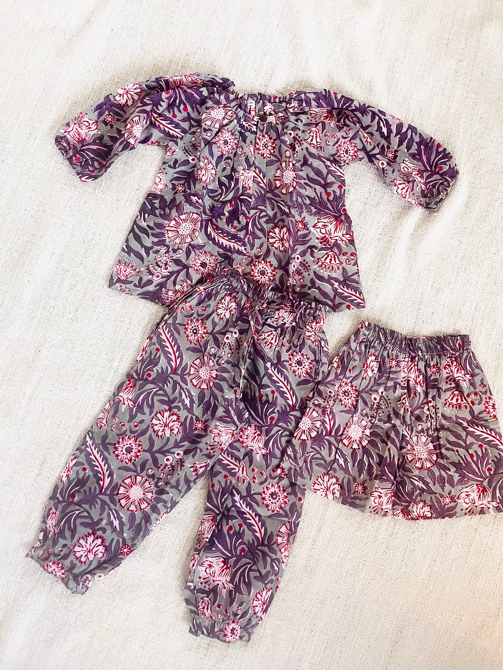 Girls Cotton 3 Piece Set – Llani